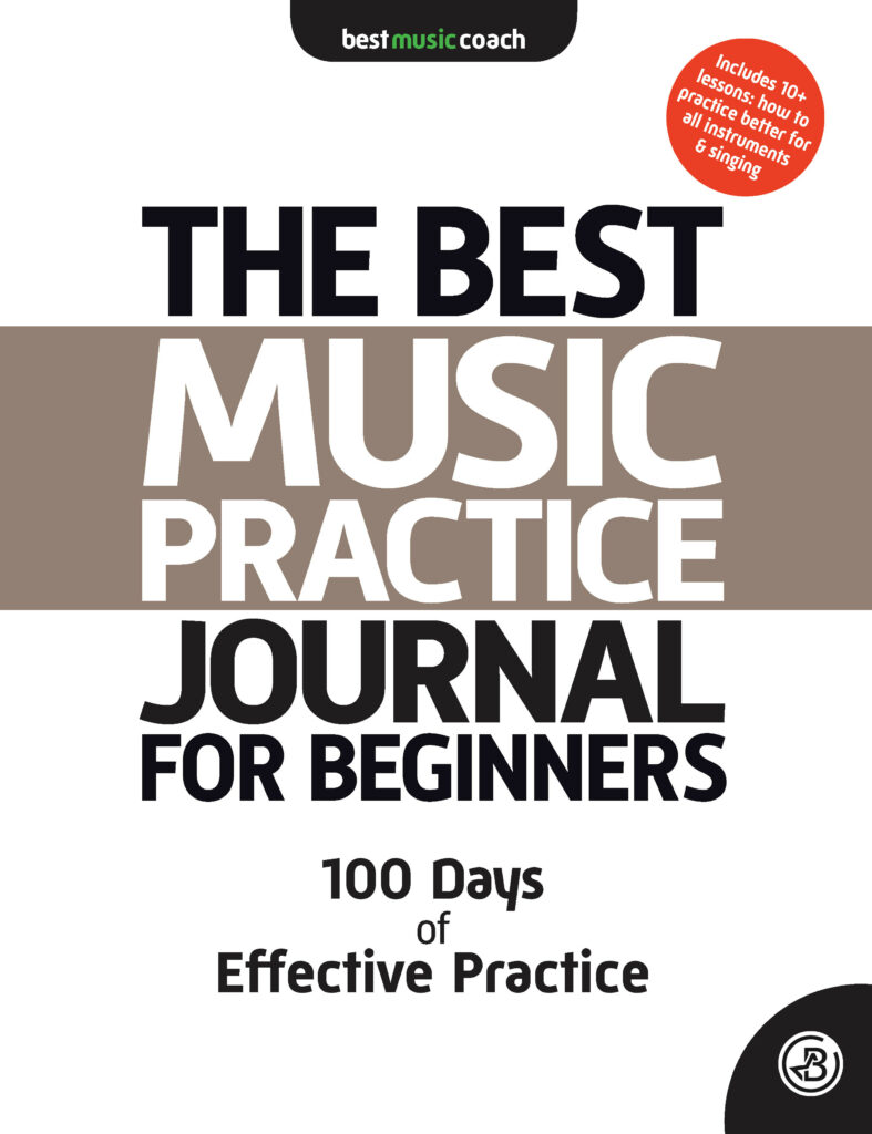 Best Music Practice Journal for Beginners | Examples