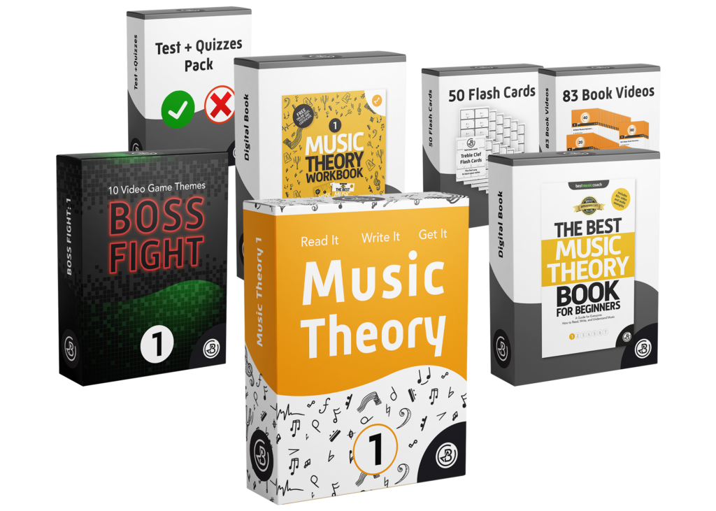 The Best Music Theory Course 1 - Best Music Coach Books